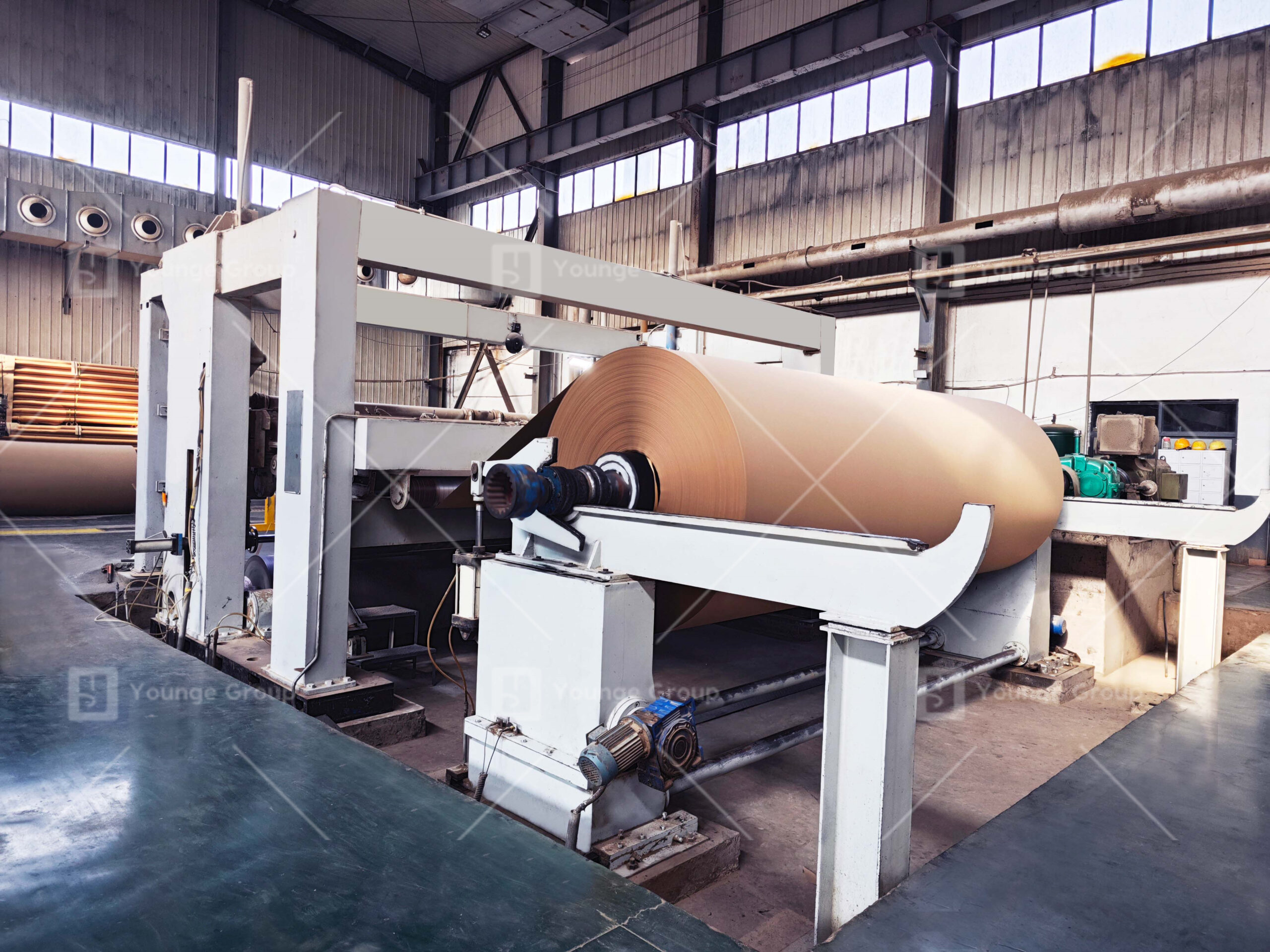 Waste Paper Recycling Machine of Paper Mill for Making Fluting paper ...