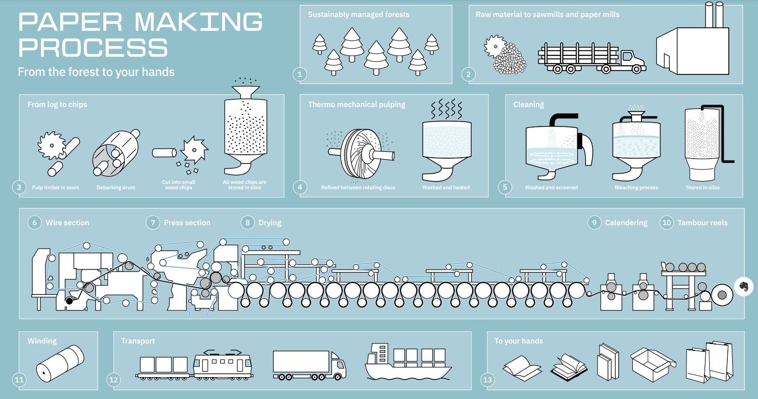 What is paper pulping? - Younge Group: Paper industry process ...